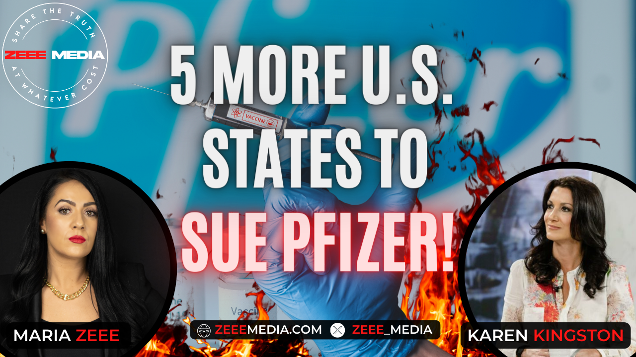 Karen Kingston – 5 More U.S. States to SUE PFIZER! - Zeee Media