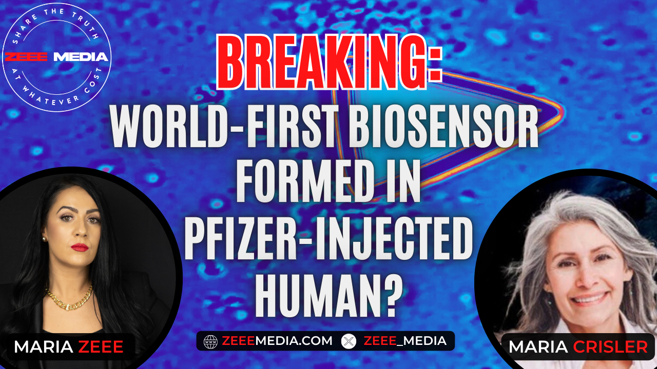 BREAKING: World-First Biosensor Formed in Pfizer-Injected Human? Maria ...